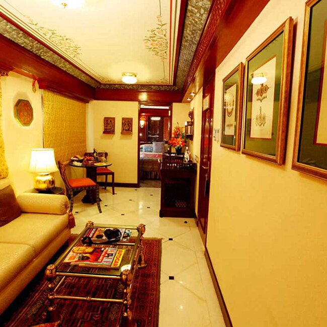 A view of Maharajas' Express train