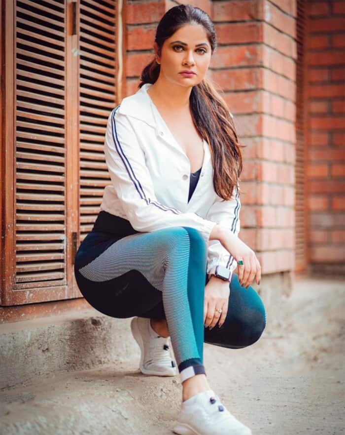 Aabha Paul Goes Bold in White Dress