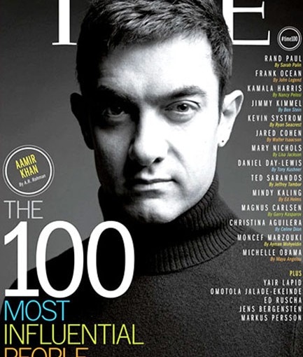 Aamir Khan on the cover of Time Magazine