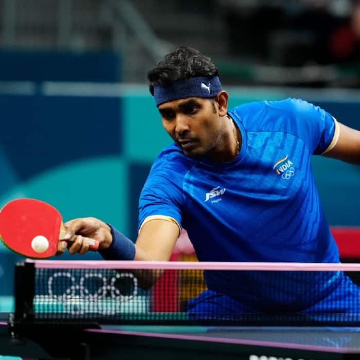 Achanta Sharath Kamal was Indian flag bearer in Paris