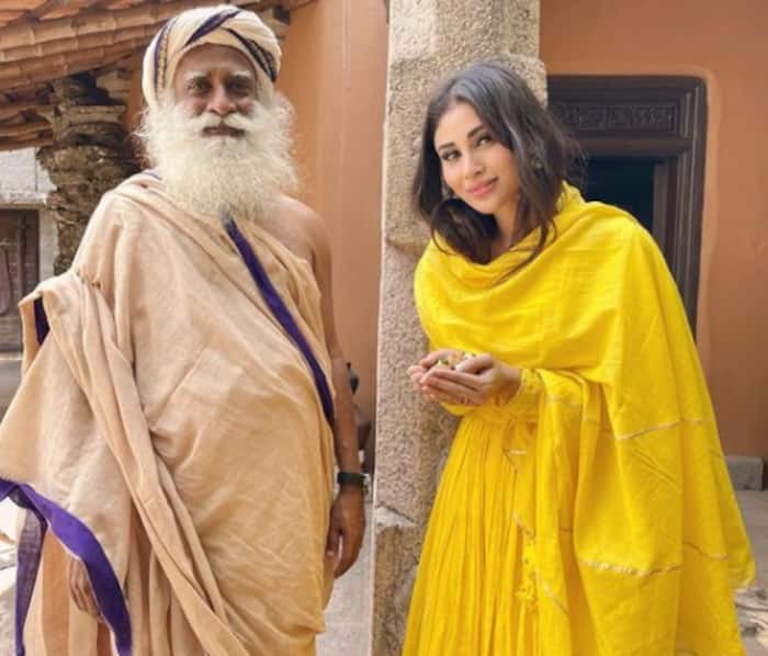Mouni Roy visits Isha Home School, shares pictures