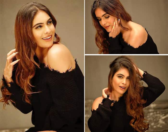 Neha Malik’s Sizzling And Seductive Pictures in Single Shoulder Little ...