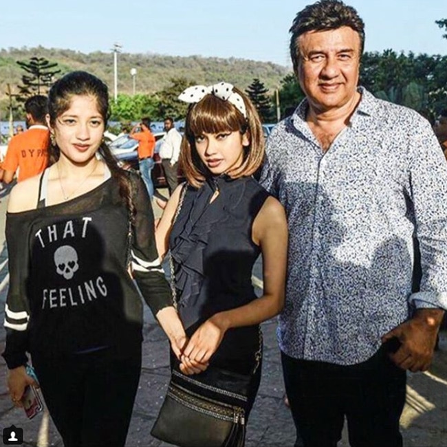 Ada Malik with father Anu Malik and sister Anmol Malik