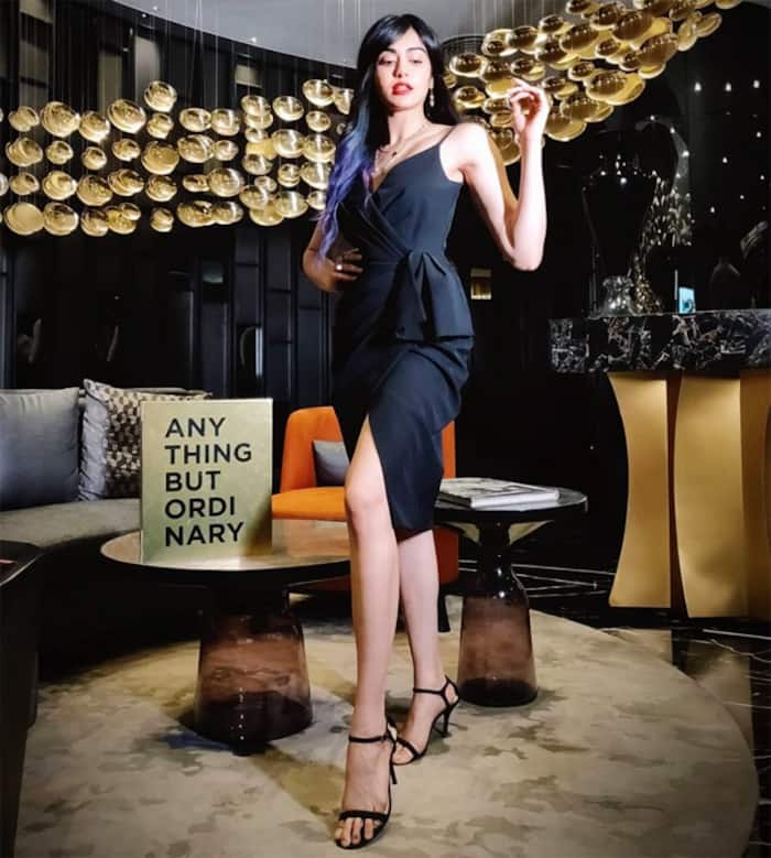 Adah Sharma Sizzles In Blue Dress, Her Toned Legs Set The Internet Ablaze