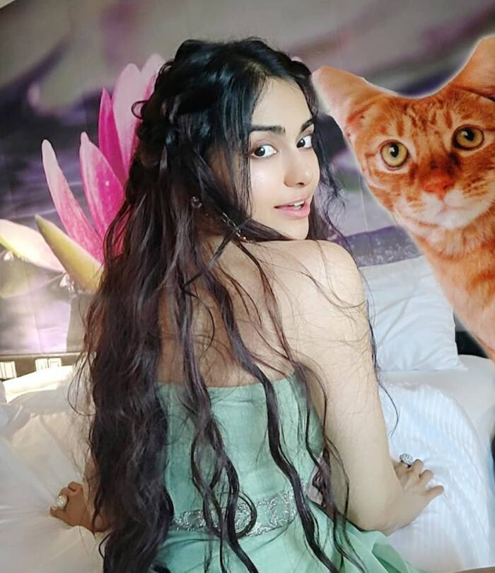 Adah Sharma Wears Thigh-High Slit Dress And Looks Absolutely Mesmerising!