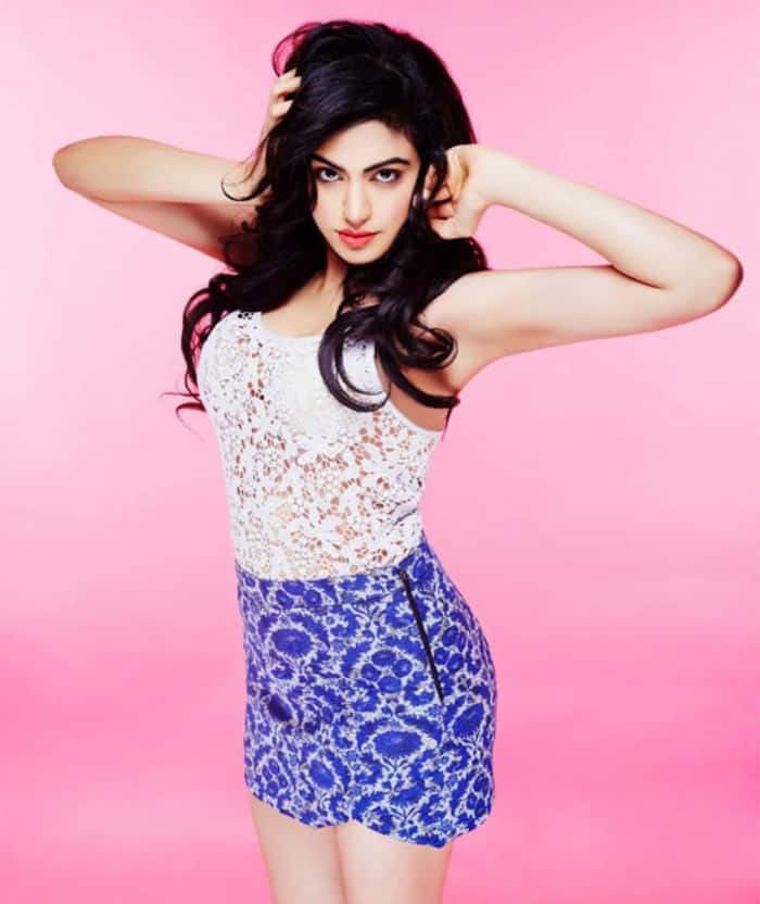 Adah Sharma sizzles in bold attire