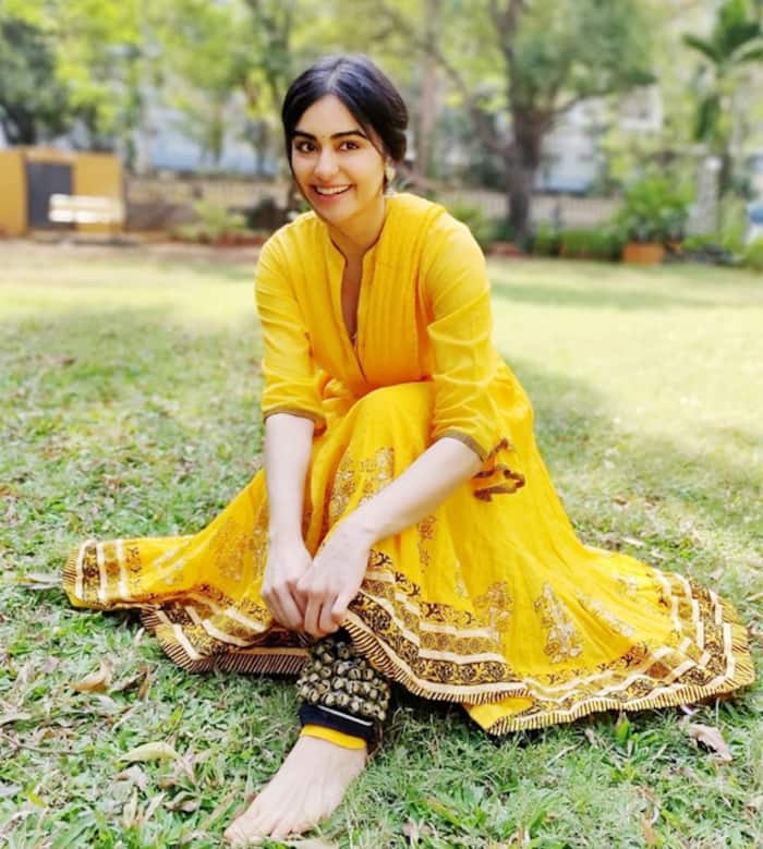 Adah Sharma Sizzles In Blue Dress, Her Toned Legs Set The Internet Ablaze