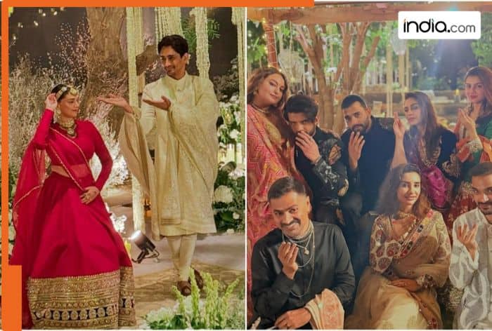 Aditi Rao Hydari-Siddharth's NEW wedding photos: Malaika Arora ...