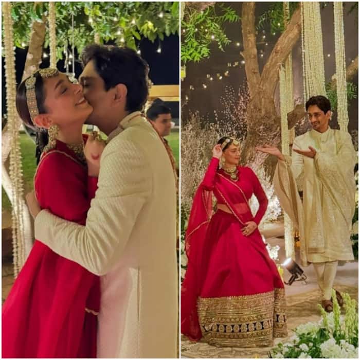 Aditi Rao Hydari-Siddharth's NEW wedding photos: Malaika Arora ...