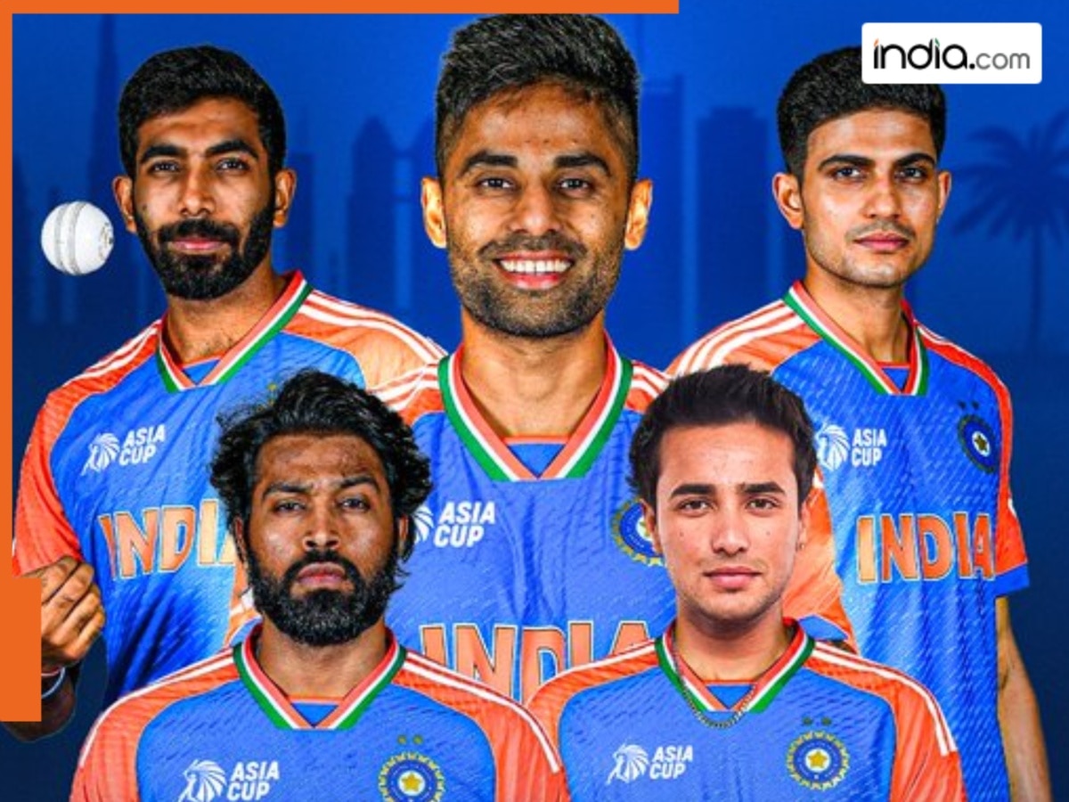 After Dream 11 Exit, Team India's new jersey for Asia Cup 2025 sets Internet on fire - In PICS