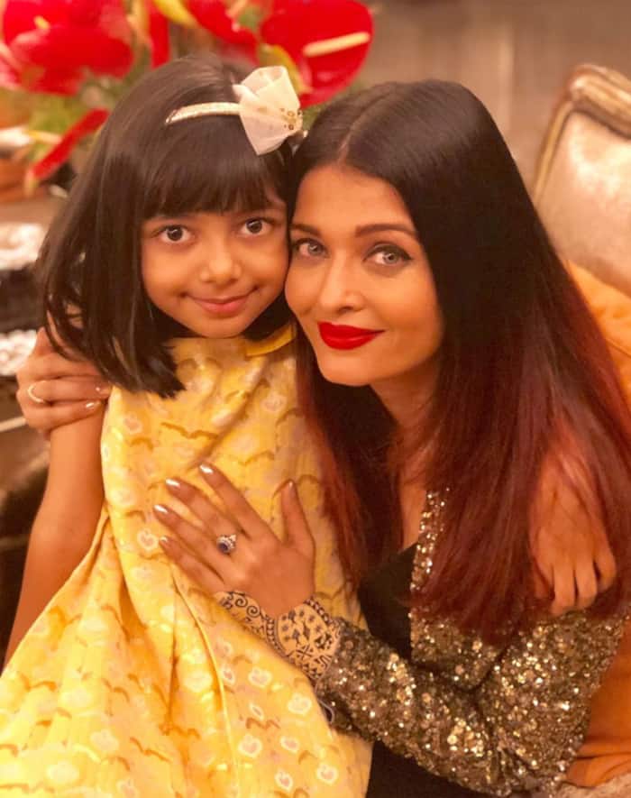 Aishwarya and Aaradhya's lovable photo