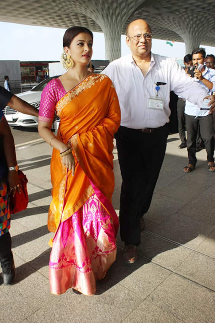 Aishwarya Rai Bachchan looked jaw dropping gorgeous while leaving for ...