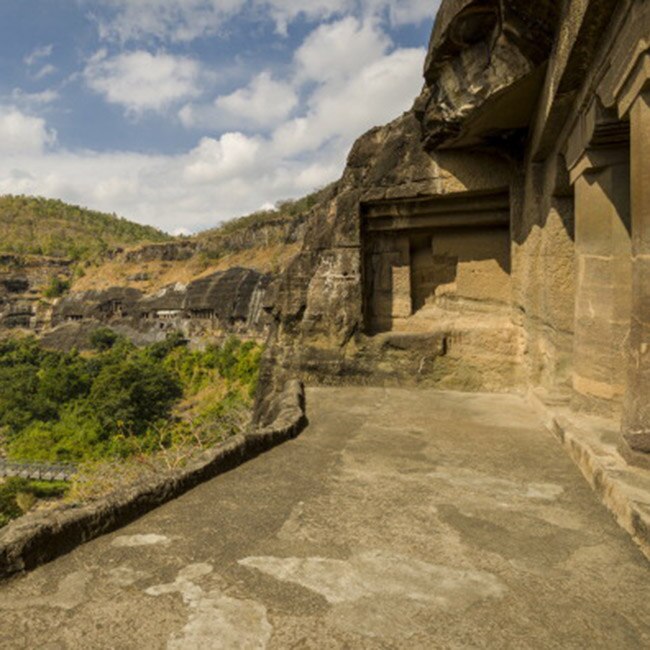 Ajanta caves in Maharashtra