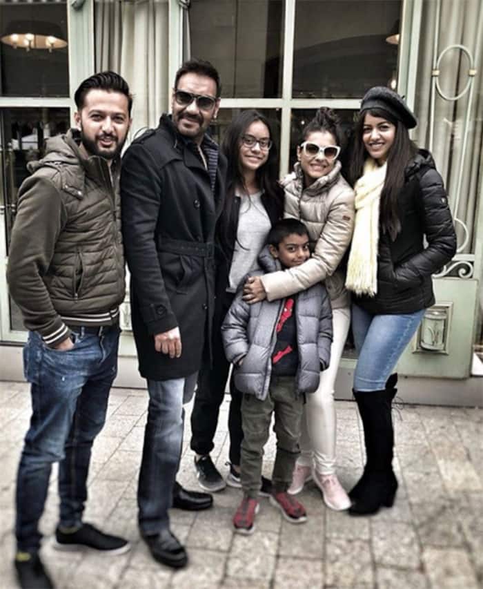 Ajay Devgn celebrated his 49th birthday with family in Paris, see pics