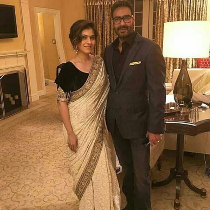 Awesome! Kajol supports husband Ajay Devgn during Shivaay promotions