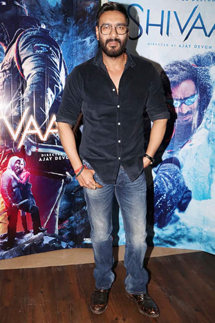 Shivaay trailer launch: Ajay Devgn, Sayyeshaa Saigal and Erika Kaar ...