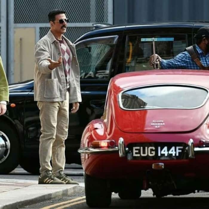 Akshay Kumar Looks All Sharp And Stylish on The Sets of Bell Bottom in ...