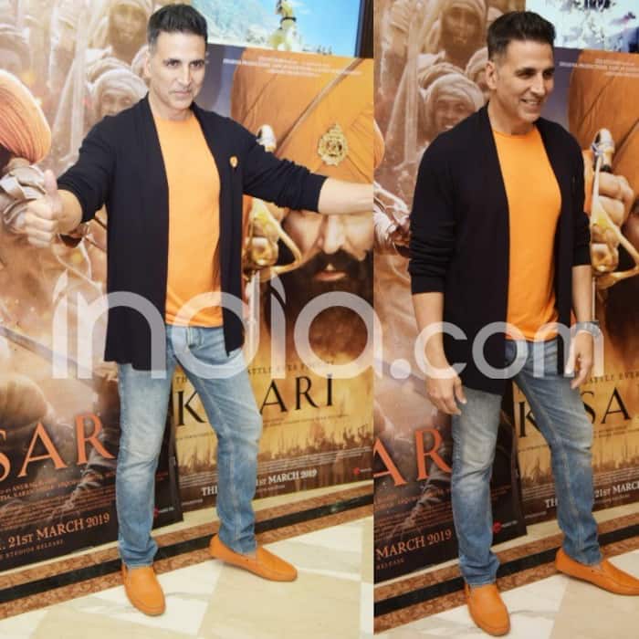 Akshay Kumar And Parineeti Chopra Promote Their Next Film Kesari in Delhi