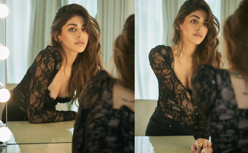 Alaya F Leaves Internet Gushing as She Dazzles in Sexy Black Corset And Matching Denim- HOT PICS