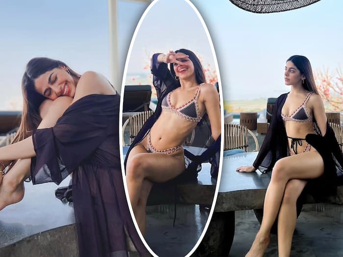 Alaya F Brings Her Summer Girl Vibe Back in Stylish Crochet Bikini For a Beach Getaway- See ...