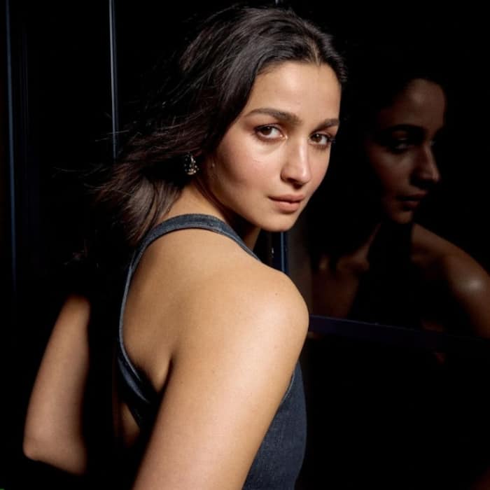 Alia Bhatt is Not 'Just Another Smurf' in Denim Midi Dress Worth Rs 1.37 Lakh - See PHOTOS