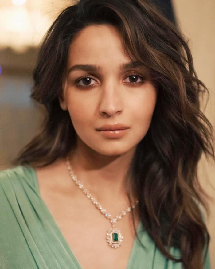 Alia Bhatt Channelises Her Inner Greek Goddess in Aqua Green Gown With ...