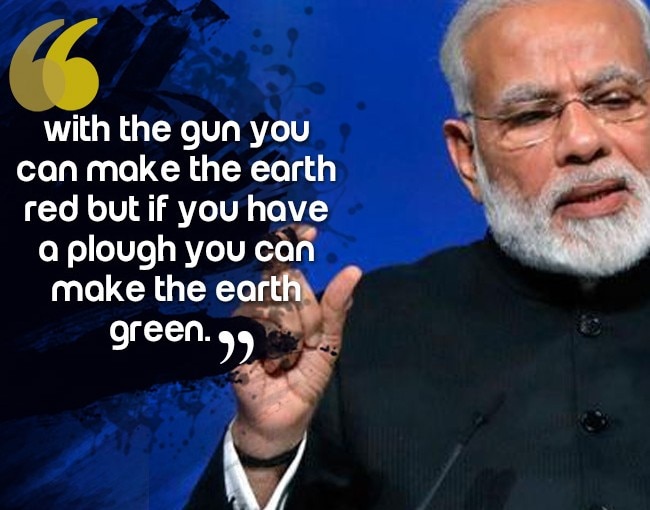 Amazing quote by PM Narendra Modi