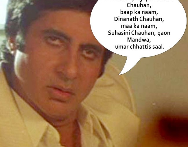 Amitabh Bachchan as Vijay in Agneepath movie