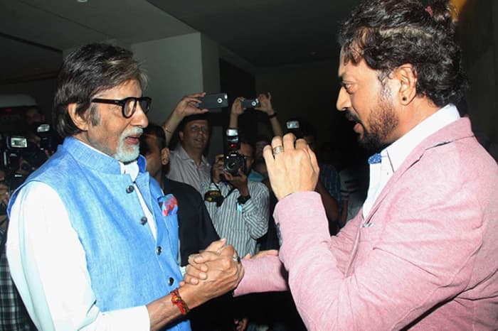 Zarine Khan during Madaari special screening