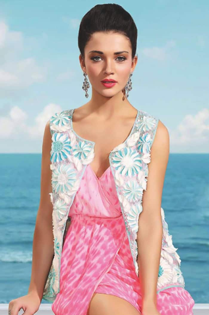 Amy Jackson poses seductive during a hot shoot