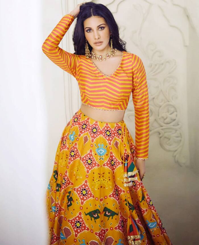 Amyra Dastur is Ethereal in a Lehenga, Stuns on the Cover of a Lifestyle Magazine| See Photos