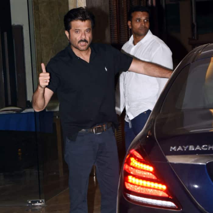 Anil Kapoor at Ramesh Taurani’s house