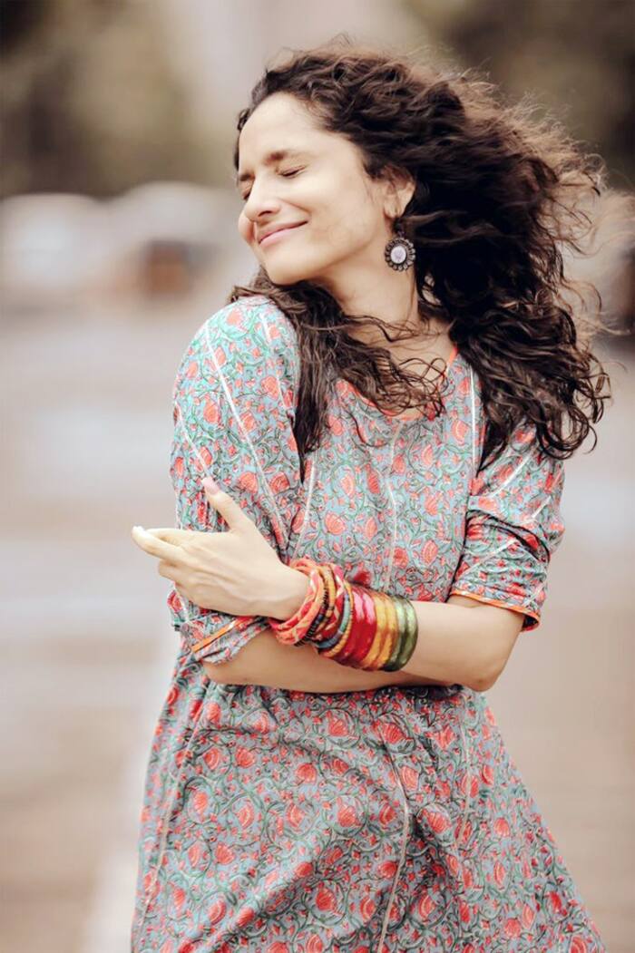 Ankita Lokhande expresses her happiness while strolling in Mumbai