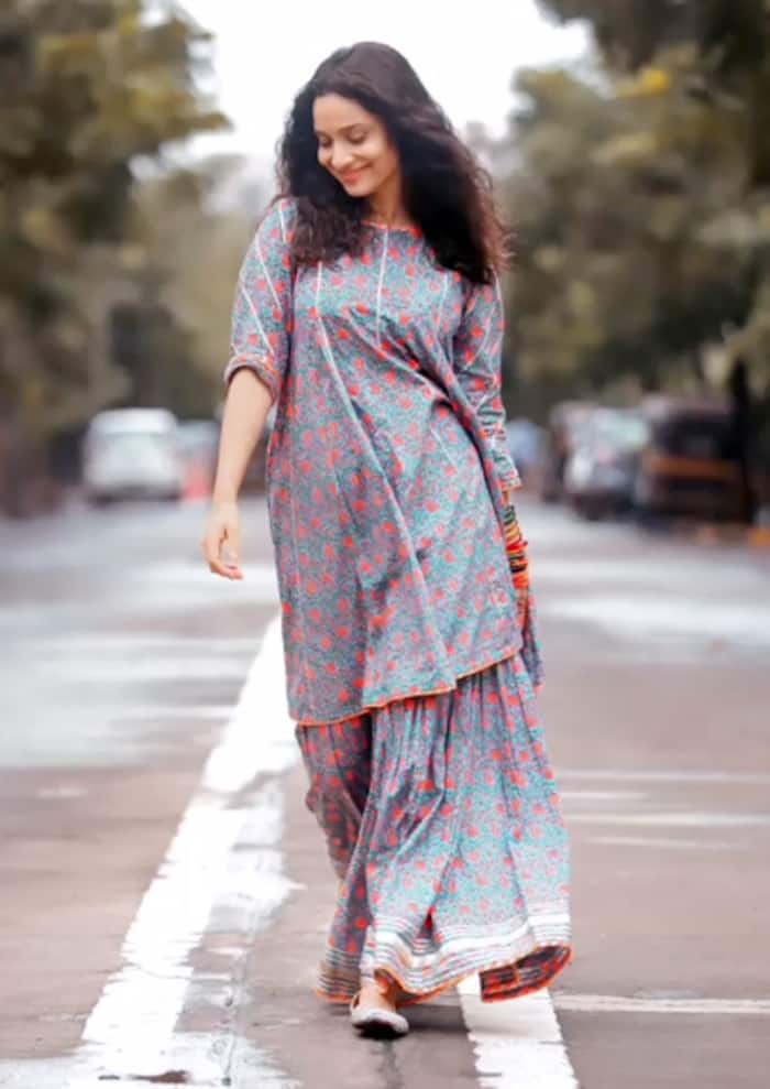 Ankita Lokhande loves walking on the streets of Mumbai, looks pretty in ...