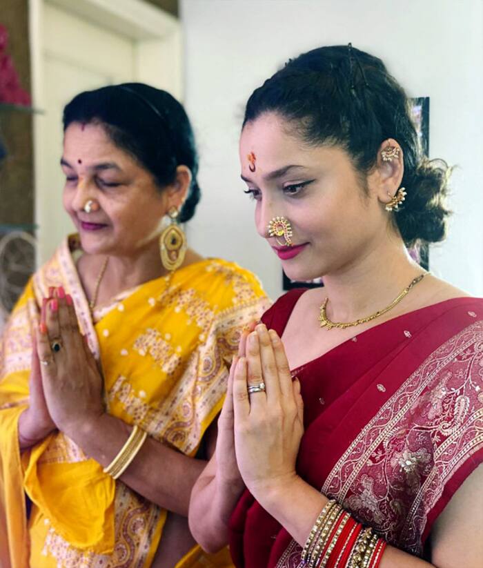 Ankita Lokhande Shares Pictures From Puja