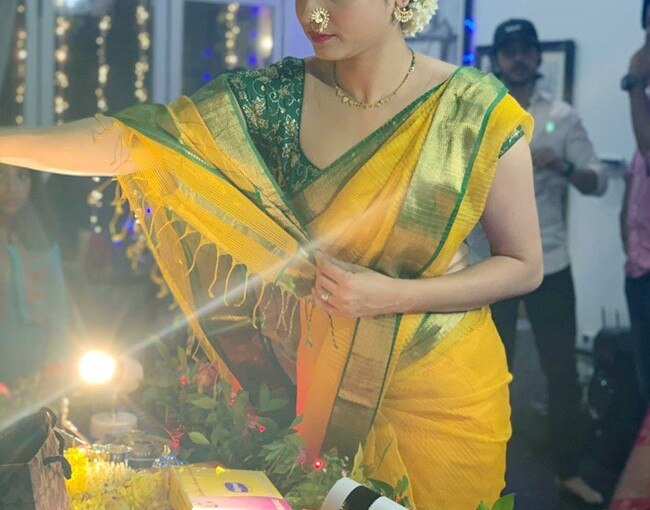 Ankita Lokhande wears a traditional Maharashtrian look