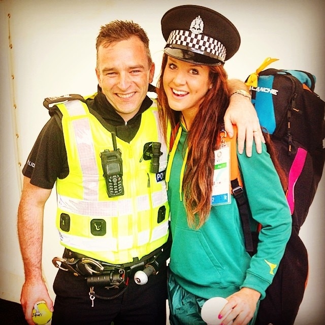 Anna Flanagan’s Slays The Red Hot Look