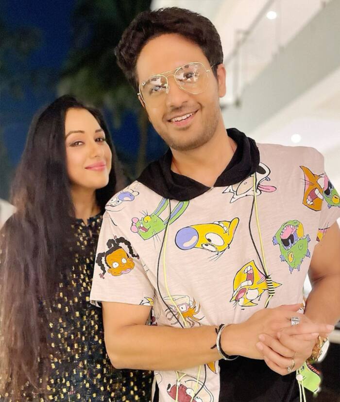 Anupamaa Fame Rupali Ganguly Parties With Anuj Kapadia Aka Gaurav ...