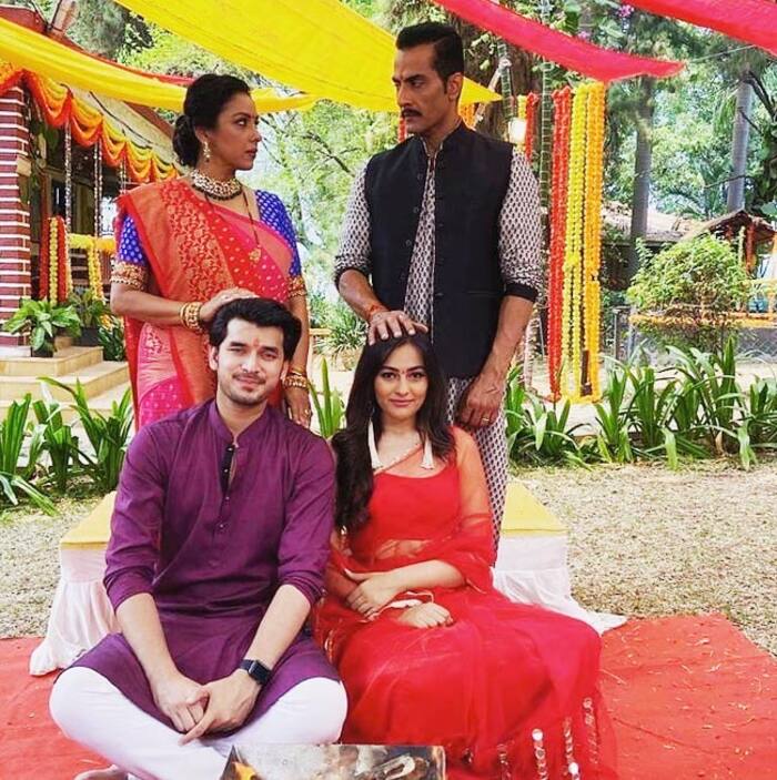 Anupama BTS Pictures: Samar-Nandini Finally Get Engaged, Anupama's ...