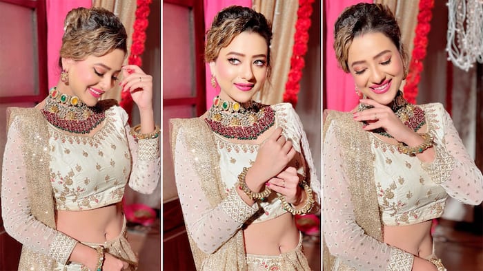 Anupamaa Fame Madalsa Sharma Aka Kavya Looks Enchanting In Sexy Lehenga ...