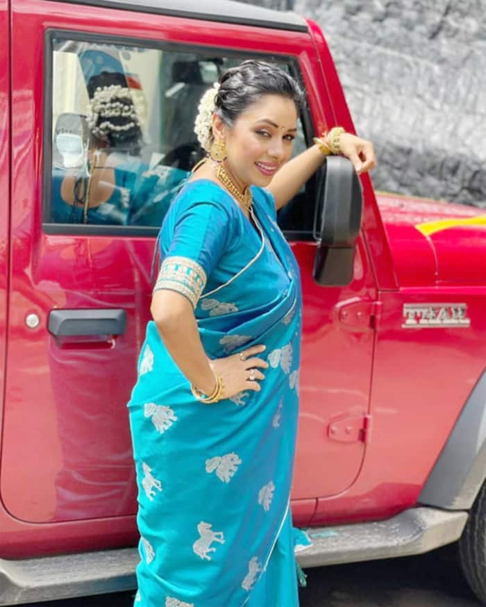 Anupamaa fame Rupali Ganguly stuns in gorgeous saree, see pics