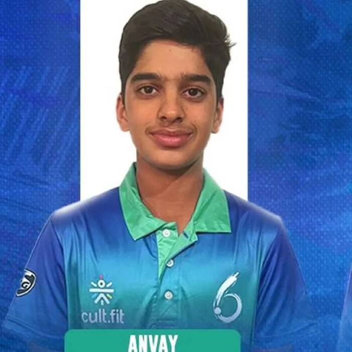 Anvay has been ppointed as the captain of the Karnataka