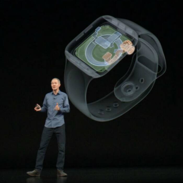 Apple Event: Tim Cook And Jeff Williams Introduces Apple Watch Series 4