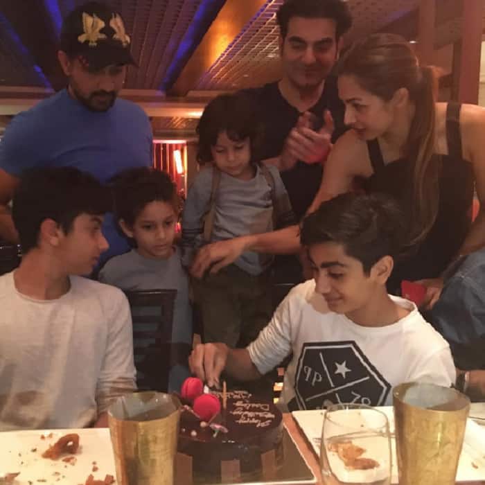 Malaika Arora Khan and Arbaaz Khan get together for son Arhaan Khan’s ...