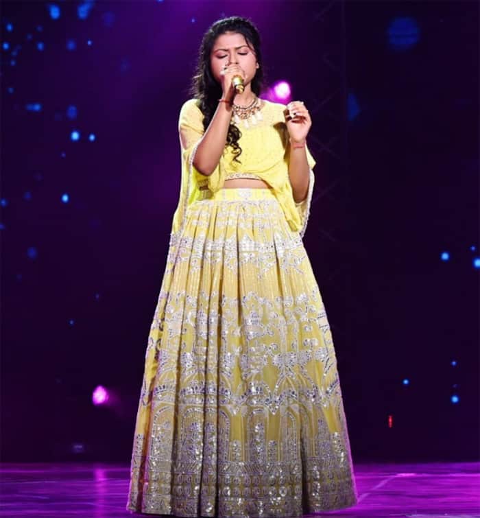 Indian Idol 12 contestant Arunita Kanjilal Stuns in Yellow