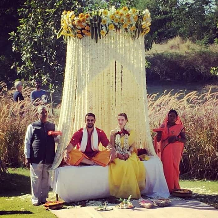 Actor Arunoday Singh ties knot with long time girlfriend Lee Elton in ...