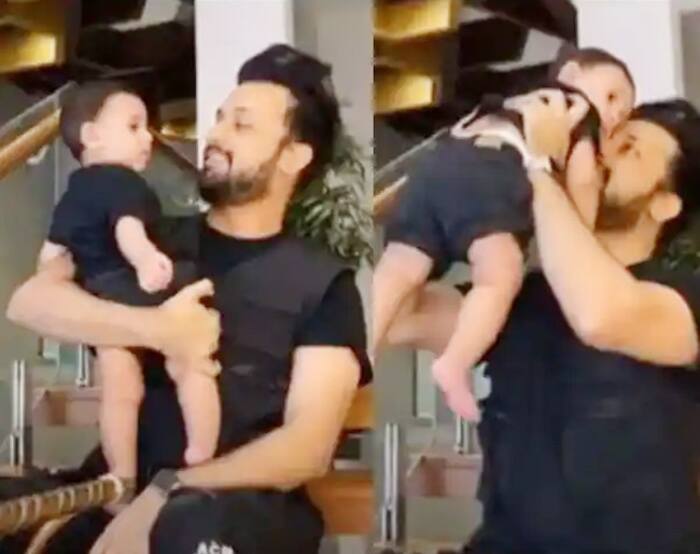 Atif Aslam’s Little Munchkin Asad is a Bundle of Cuteness, Taimur Ali ...