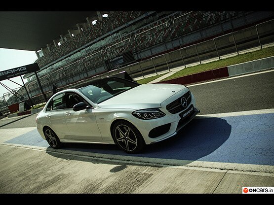 The new Mercedes Benz C43 AMG can easily accelerate from 0 to 100 kmpl ...