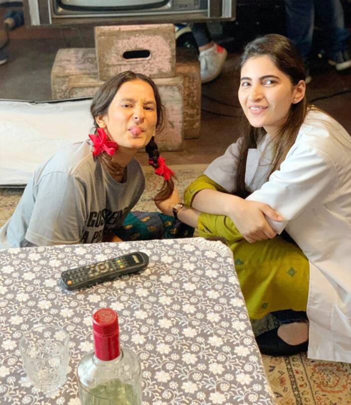 At the special screening of Devi