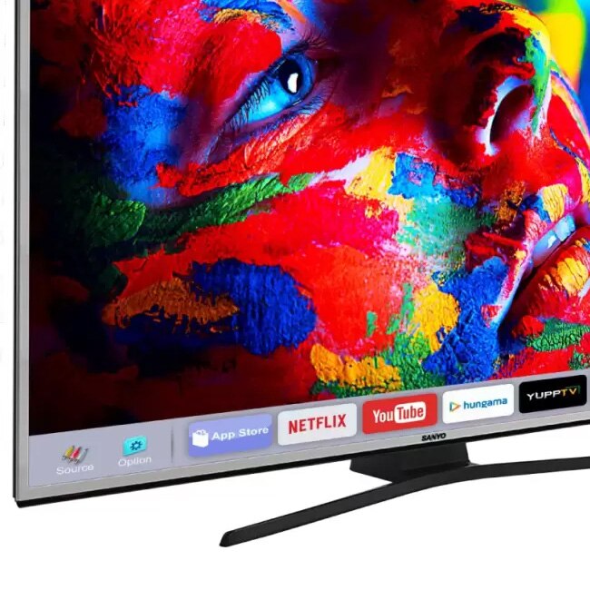 Storage features of Sanyo smart TV